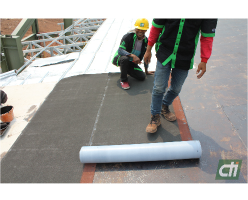 Cara memasang atap bitumen – INDOBITUMEN